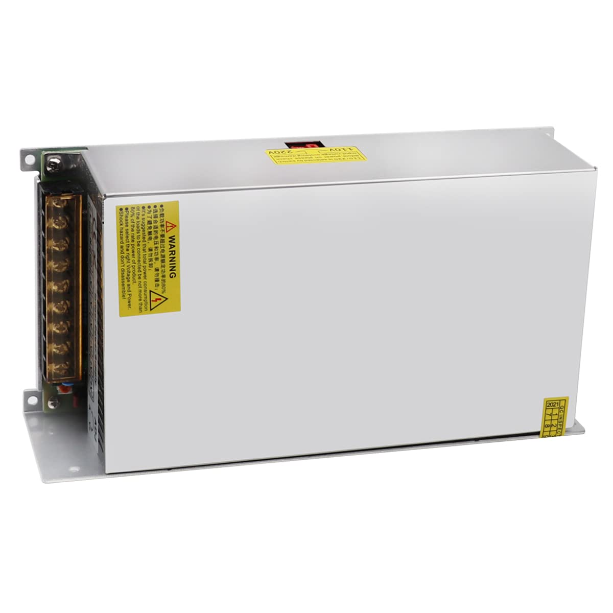 Ac to DC 1000w 12V Power Supply 1000W 83.3A Switching Power Supply 12v Transformer Driver Display Switch Power Supply for CCTV Computer Project 3D Printer Industrial Supplies