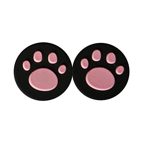 2PCS Silicone Thumb Stick Grips Caps Analog Thumbstick Joystick Cap for PS Vita PSV 2000 PSV 1000 Color Pink