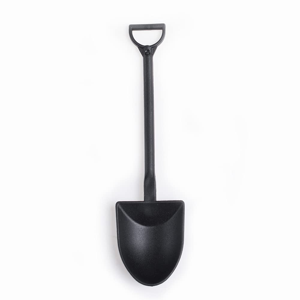 120 Pieces Cute Plastic Shovel Spoons Mini Novelty Shovel Spoons Colorful Small Disposable Shovel Spoon Ice Cream Dessert Pudding Yogurt Sugar Shovel Shape Spoon