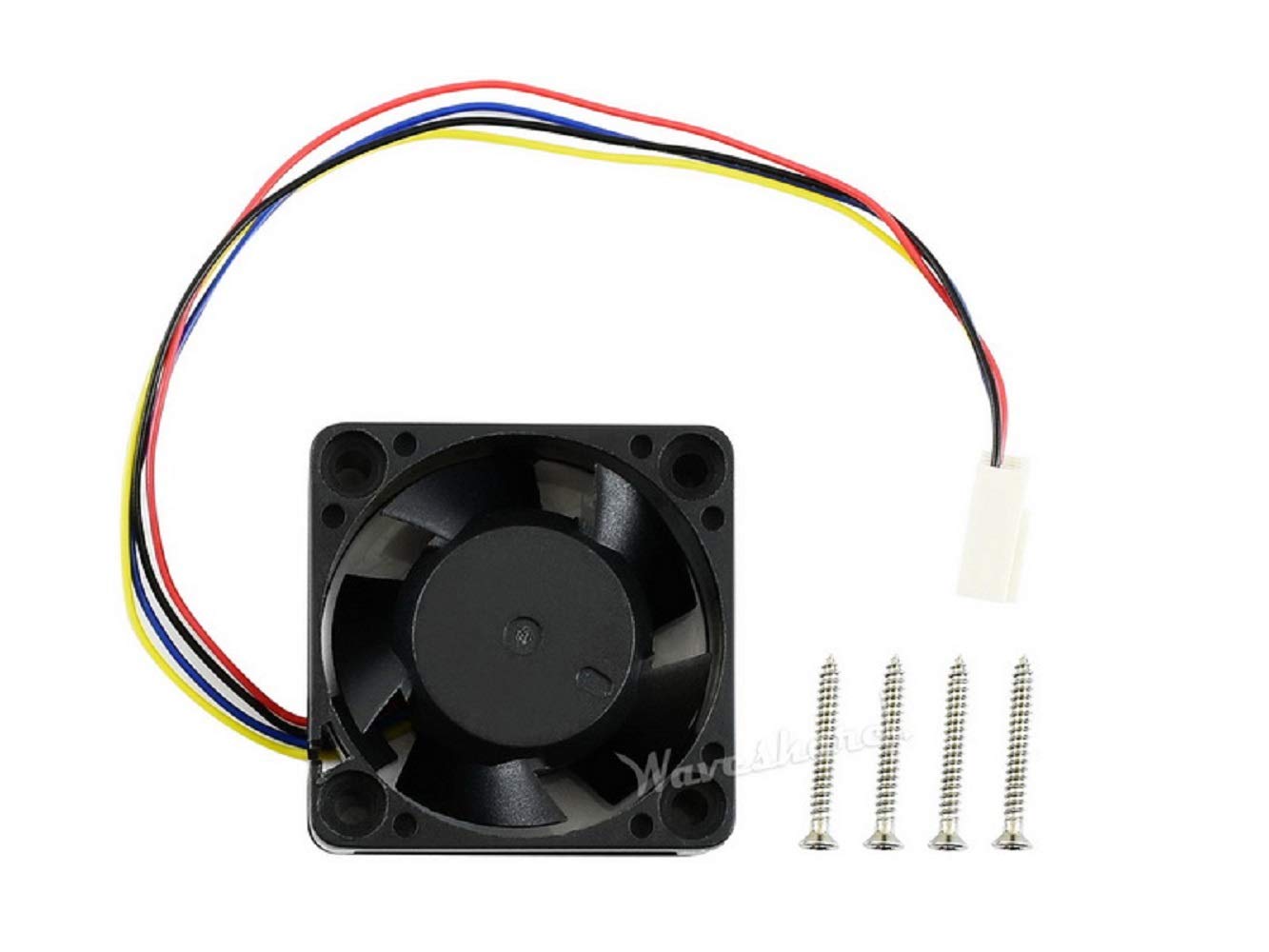 2 Pack Fan-4020-PWM-5V for Jetson Nano Developer Kit and B01 Version, Dedicated DC 5V Cooling Fan Brushless Fan 4PIN Reverse-Proof Connector PWM Speed Adjustment Strong Cooling Air 40mm×40mm×20mm