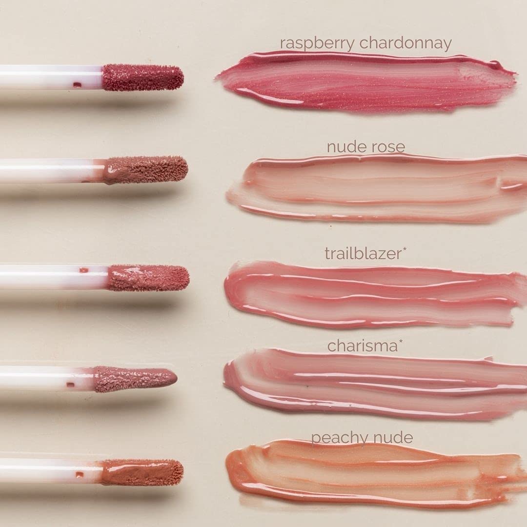HAN Skincare Cosmetics Vegan, Cruelty-Free, Clean Lip Gloss, Trailblazer | With Organic Argan Oil and Shea Butter | 0.23 oz