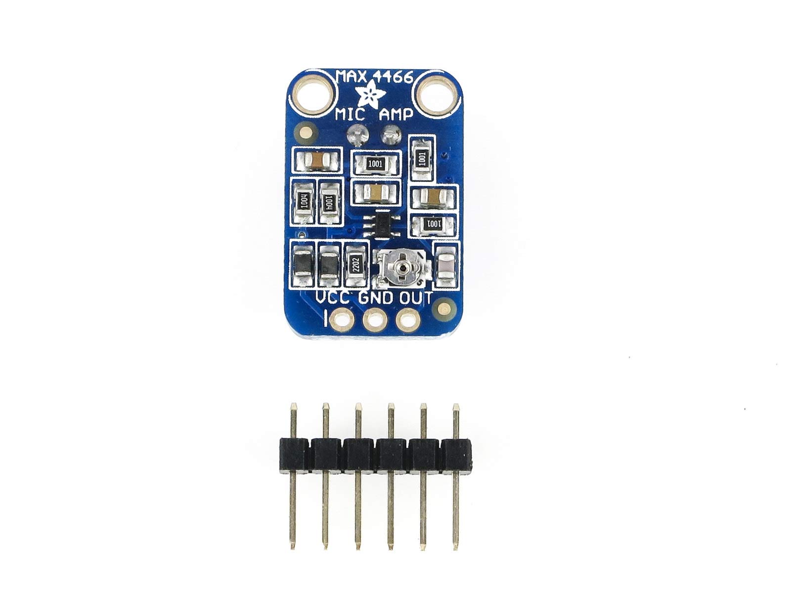 Adafruit 1063 Electret Microphone Amplifier - MAX4466 with Adjustable Gain