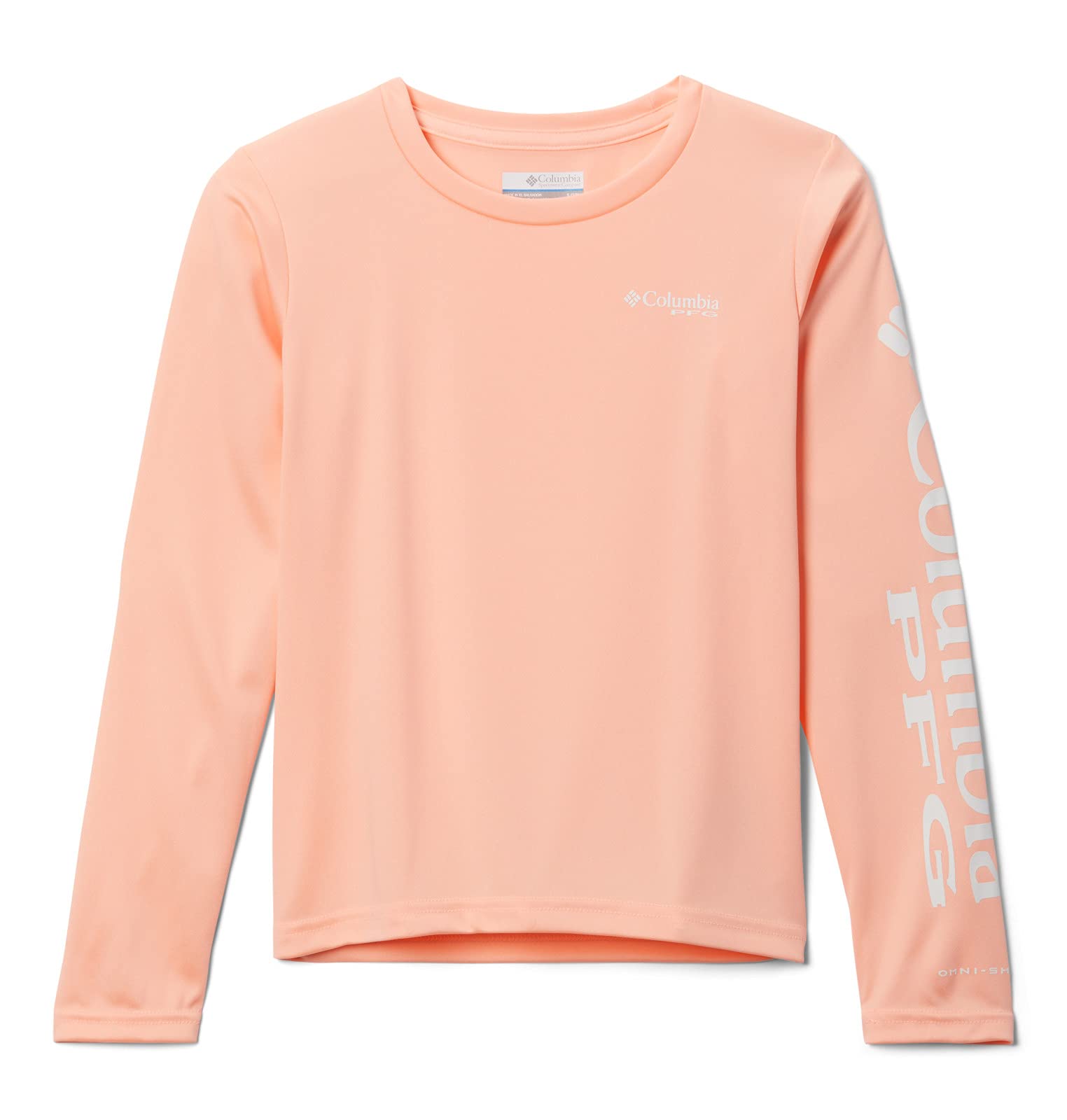 Columbia Toddler Girls Tidal Tee Long Sleeve, Tiki Pink, 3T