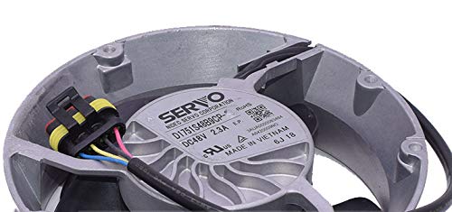 For SERVO D1751S48B9CP-54 Fan 17251 4-Wire Aluminum Frame DC 48V 2.3A Cooling Fan