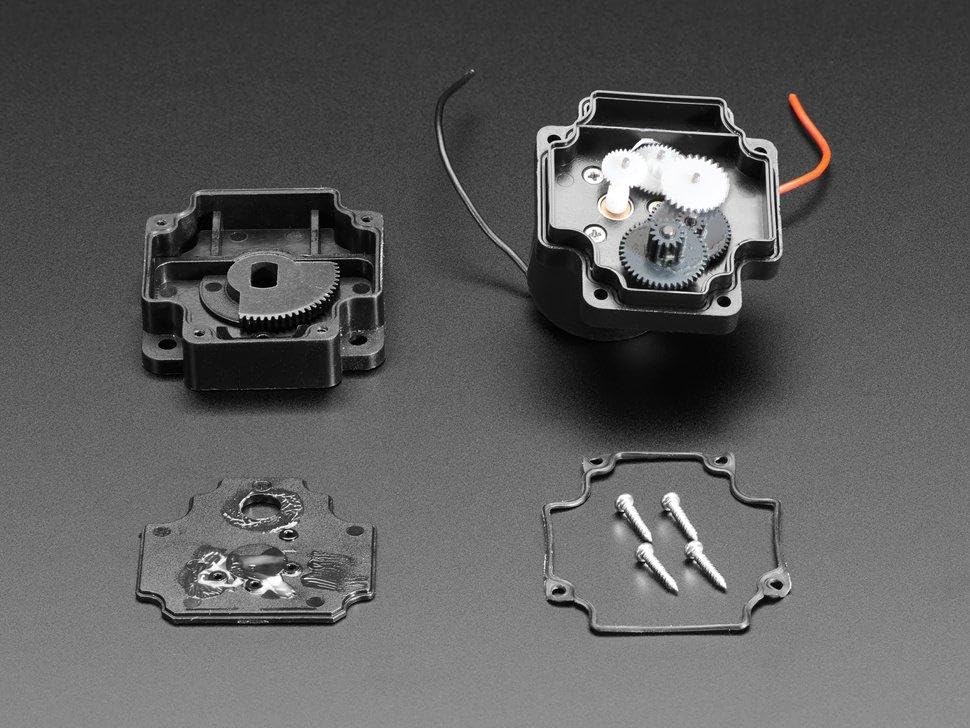 Adafruit Rotating Door Lock DC Motor (3881)