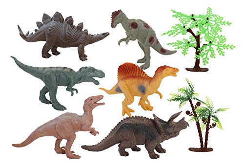 JOYSAE 8 Pack Dinosaur Toys for Kids - Realistic Toy Dinosaurs for Kids Education - Best Gift and Birthday Present