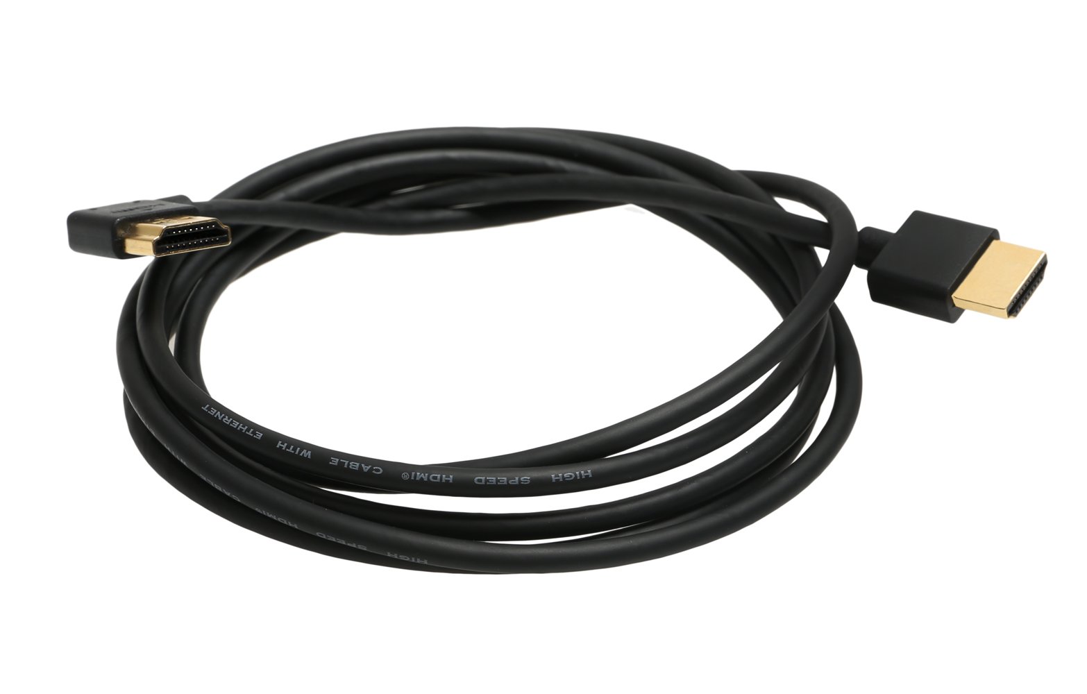 A to A HDMI Cable, Ysimda Ultra Slim Flexible Series One Port Saver 90 Degree Right- Angle A to A HDMI 2.0 High-Speed Cable, 6ft, Golded Connecter, 18G, Supports Ethernet, 3D, 4K and Audio Return