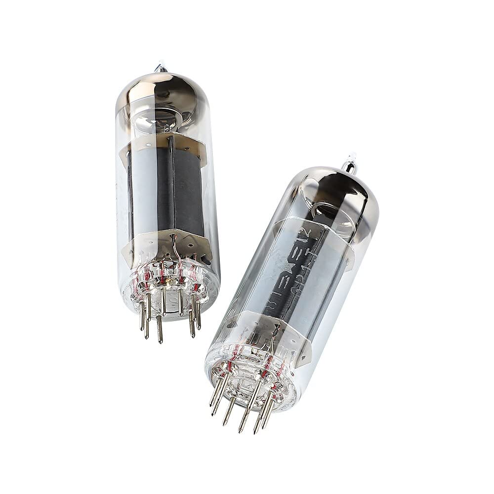 2PCS Audio 6P1-J Electron Amplifier Valve Tube Replace 6N1N/6N2/6H2N/6H2 Vacuum Tube Valve AMP Speaker Sound Upgrade (Color : 2PCS)