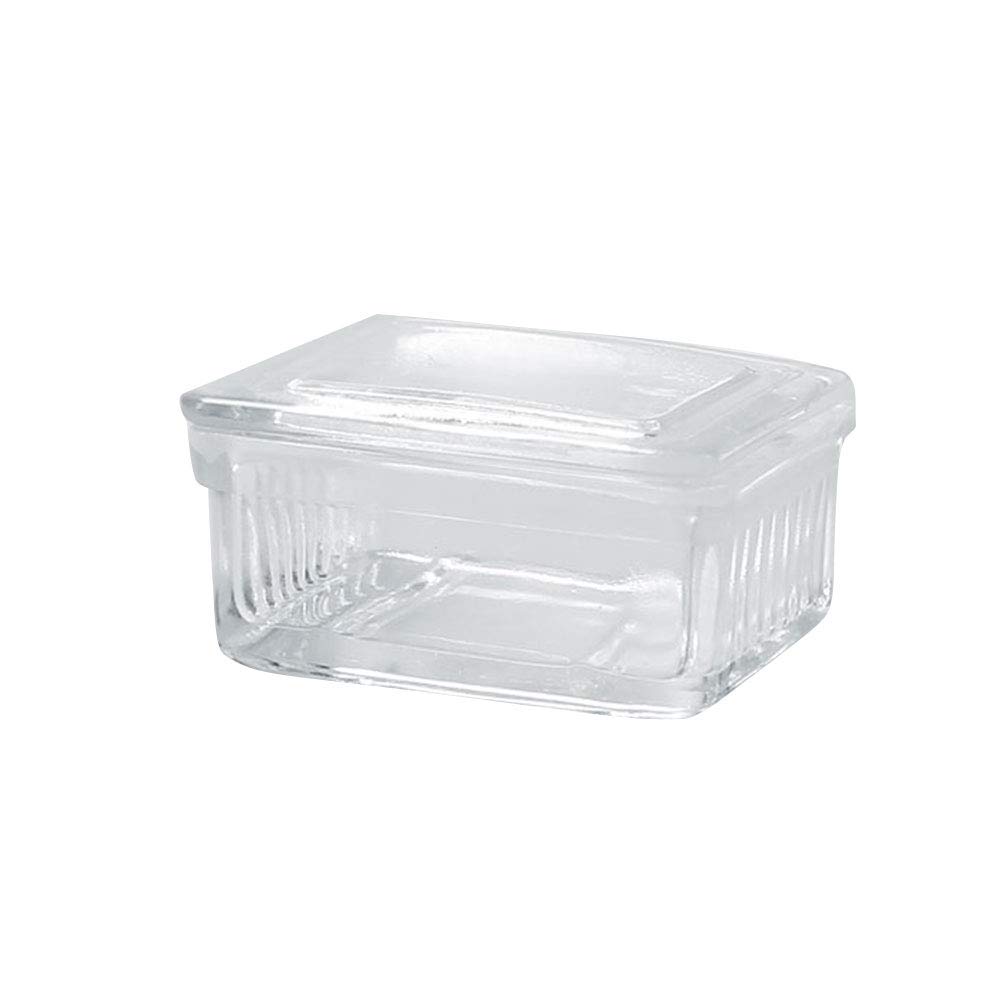 Adamas-Beta Glass Slide Staining Jar,Coplin Staining Jar 10-Slide Capacity