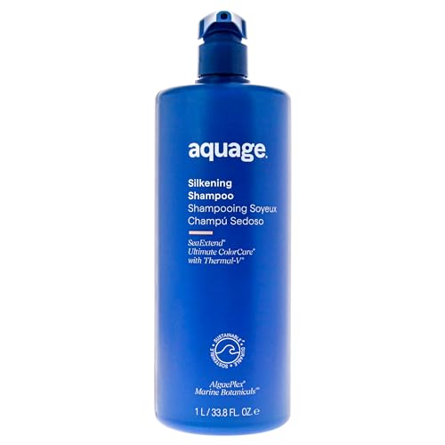 AQUAGE Sea Extend Silkening Shampoo, 33.8 Fl Oz