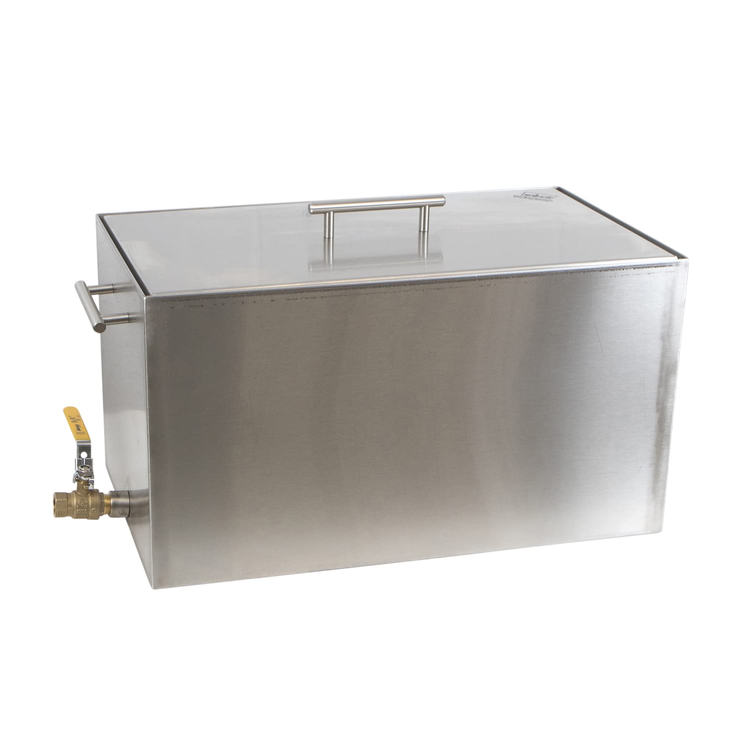15 quart Jar Stove Top Water Bath Canner - Updated Style - Large Pot/With Drain Valve - Not Polished