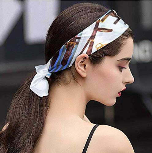 10PCS Silk Feeling Satin HeadScarf Neck Hair Small Square Scarf Color Random