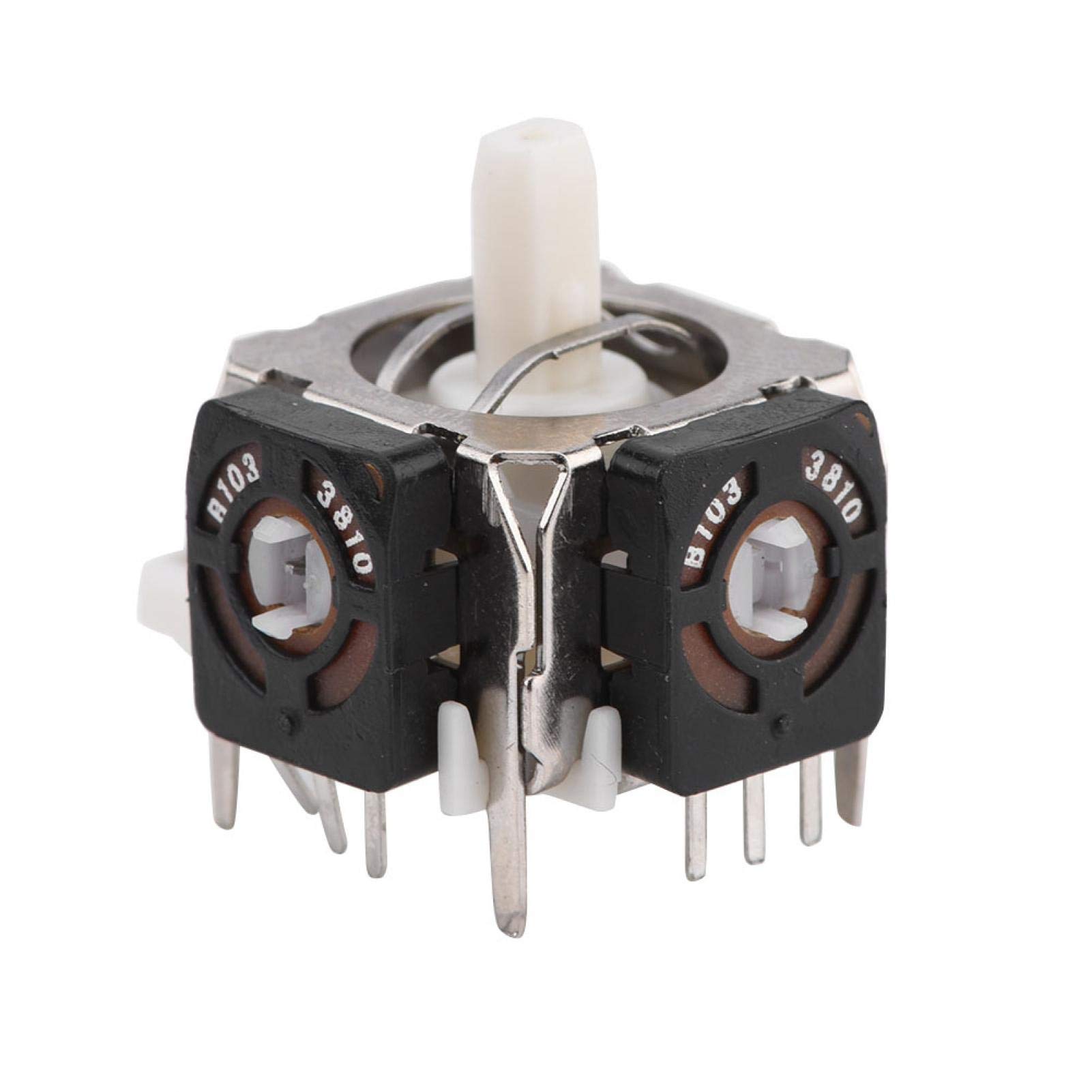 125 5-Pack Joystick Replacement, 3D Analog Joysticks, Thumbstick Sensor Rocker Axis Module Replacement Part for 360 Controller, Plug and Play