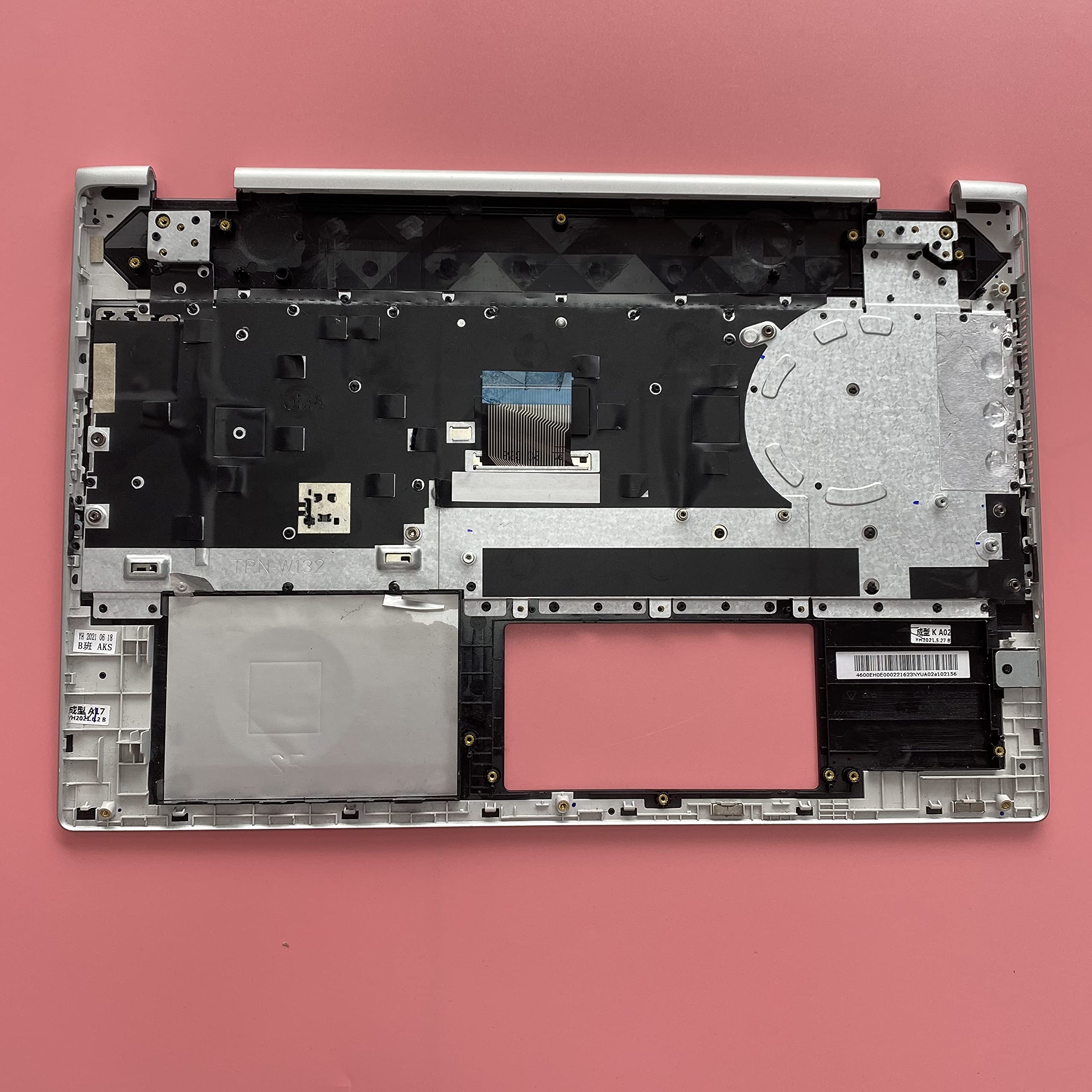 Replacement for HP Pavilion X360 15T-CR000 15T-CR 15 CR 15-CR0051OD Laptop Upper Case Palmrest Keyboard Assembly Part l20848-001 4600EH0E000 Top Cover Black