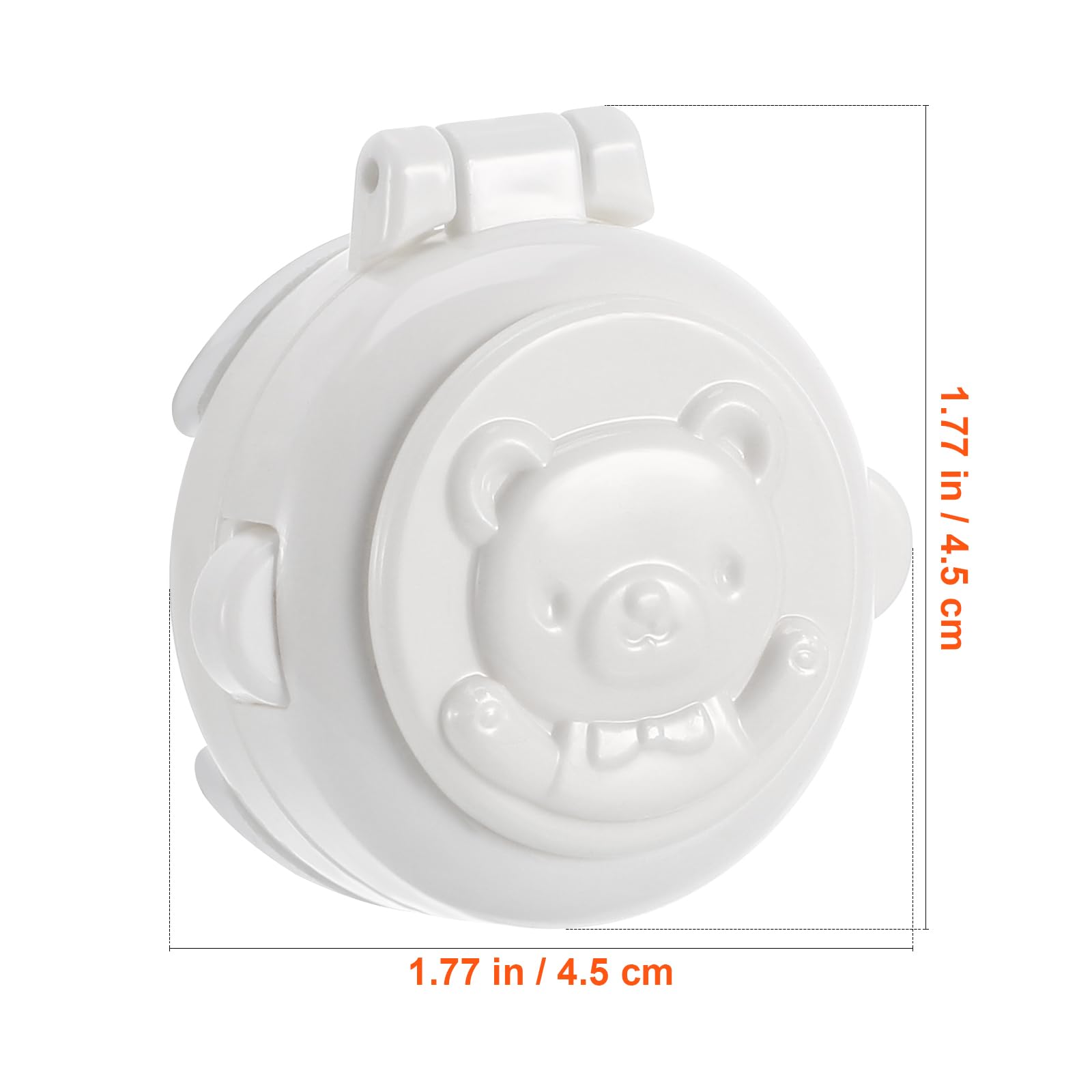 DOITOOL 4Pcs Children Safety Button Covers Security Lock,Child Proof Car Washing Machine Key Start Protection Cover,Baby Safety Prevent Pressing Device for Stove Refrigerator Washer