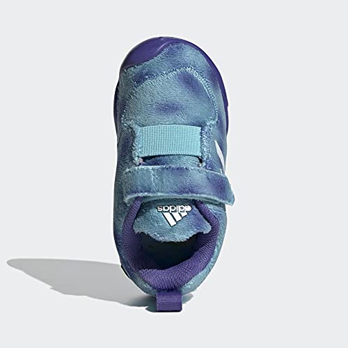 adidas Kids Activeplay Monsters Track and Field Shoe, Sonic Aqua/White/Light Aqua, 6 US Unisex Toddler
