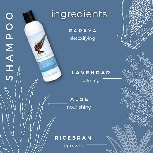 Recover Restore Gro Hydrating Shampoo | All hair types | Hair Growth | Sulfate Free | Vegan | Aloe Vera base | 8oz.