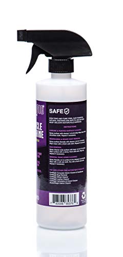 CycleMagic Motorcycle Clean and Shine Motorcycle Cleaner & Conditioner, Chrome Cleaner, Leather Cleaner, Paint | Eliminates Grime, Brake Cleaner, Dirt & Debris | (16oz Spray Bottle 2pack (Save 25%))