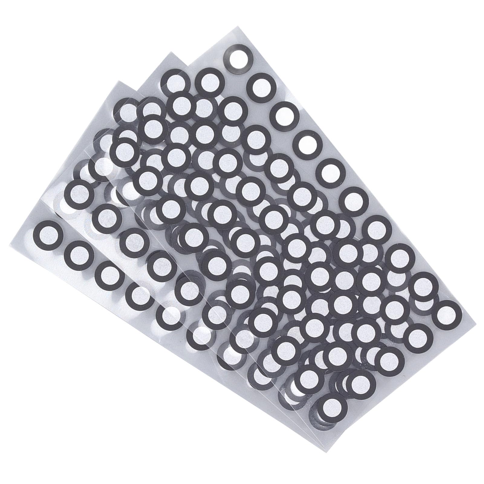 150Pcs 3D Scanning Diffuse Reflection Markers, 6.0mm Positioning Targets with Black 3D for 3D Scanner, 3D Tracking Dot, Renewed Alignment for Testing