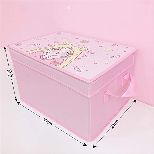 Czlsd Pink Beauty Storage Student Girl Finishing Storage Box Dormitory Cute Sundries Desktop Store Heart Storage Box