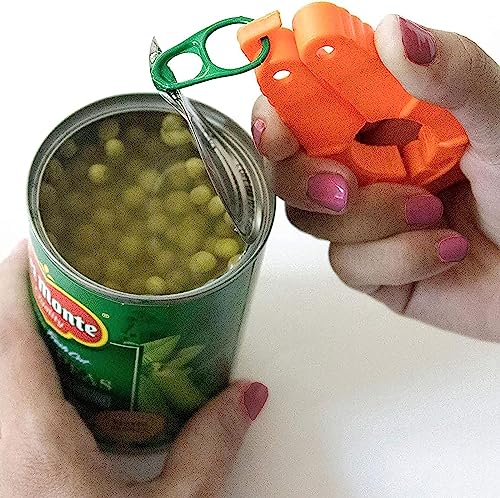 3 Pack 3in1 Multifunctional Bottle Can Opener, Plastic Water Bottle, Twist-Off, Pull Tab Soup, for Weak Hands, Seniors, Elderly, Rheumatoid Arthritis, Bottle Gripper, Ergonomic Lid Seal Remover