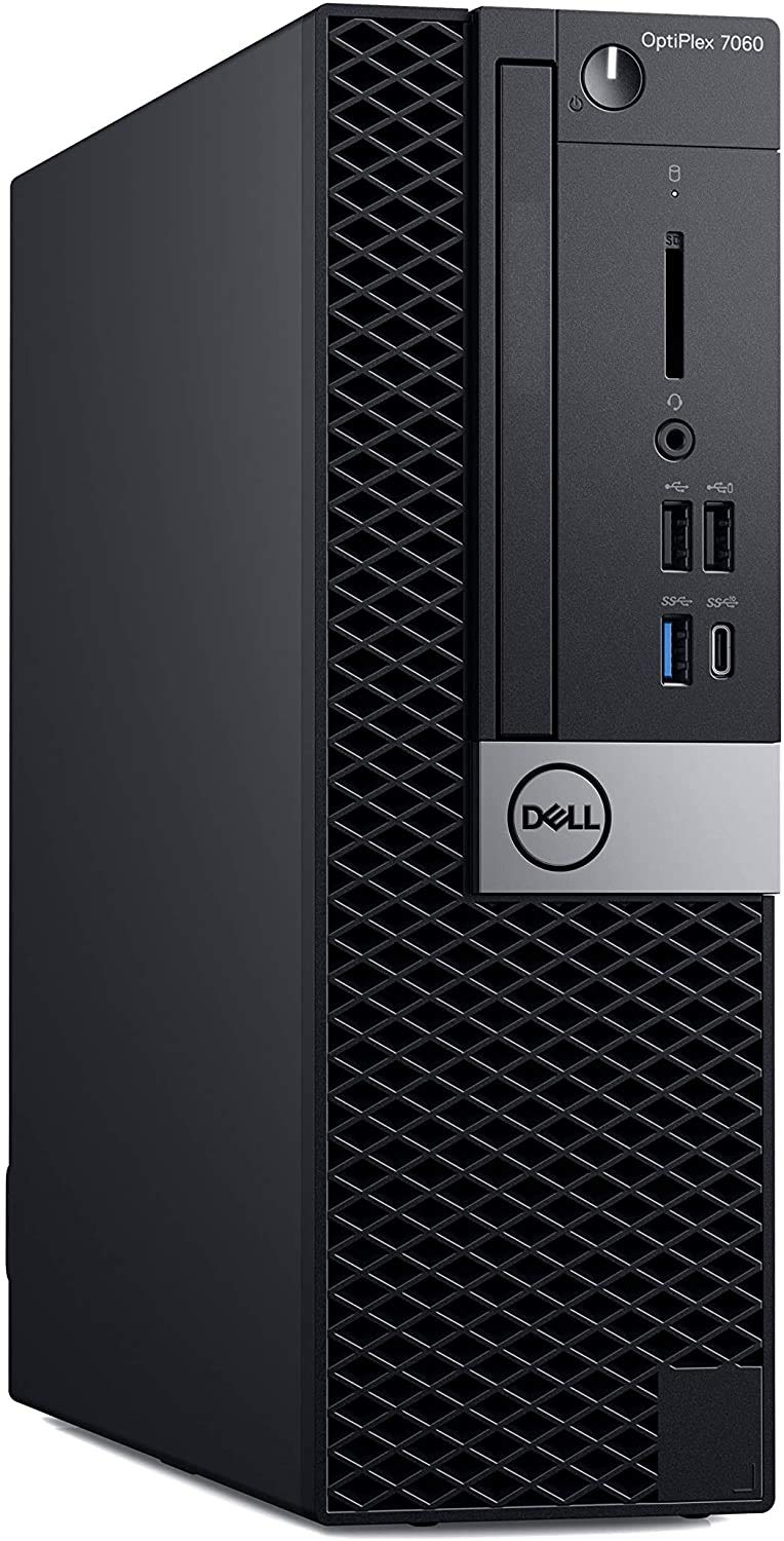 Dell Optiplex 7060-SFF, Core i7-8700 3.2GHz, 16GB RAM, 512GB Solid State Drive, Windows 10 Pro 64bit, (Renewed)