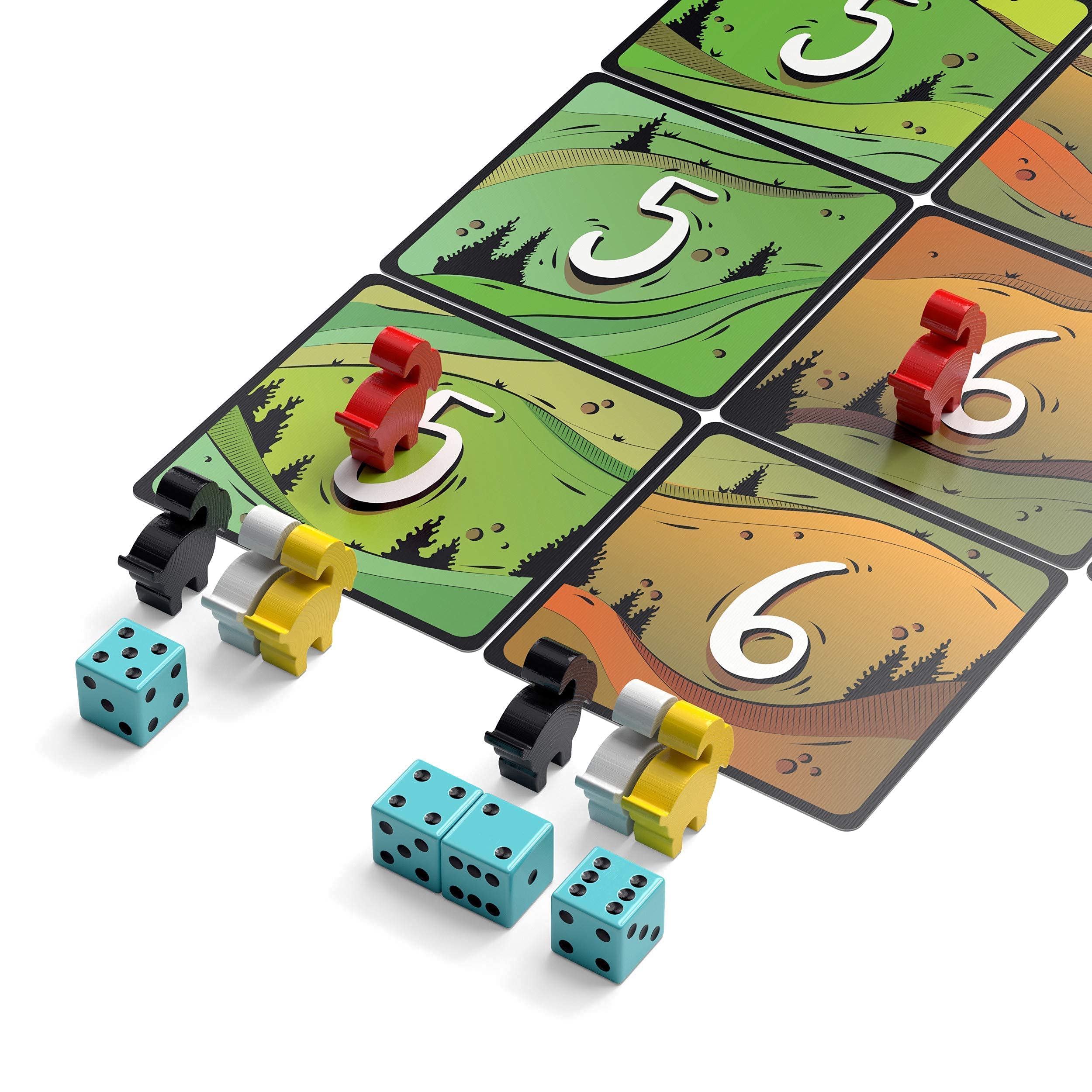 3 Small Games - Mountain Goats, Sequioa, GPS - Fast to Learn, Fast to Play - Family, Kid and Adult Games