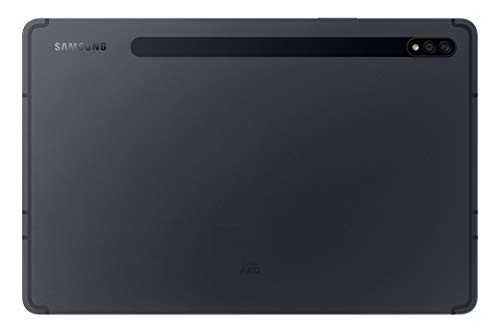 SAMSUNG Galaxy Tab S7+ Plus 12.4” 128GB Android Tablet w/ S Pen Included, Edge-to-Edge Display, Expandable Storage, Fast Charging USB-C Port, SM-T970NZKAXAR, Mystic Black
