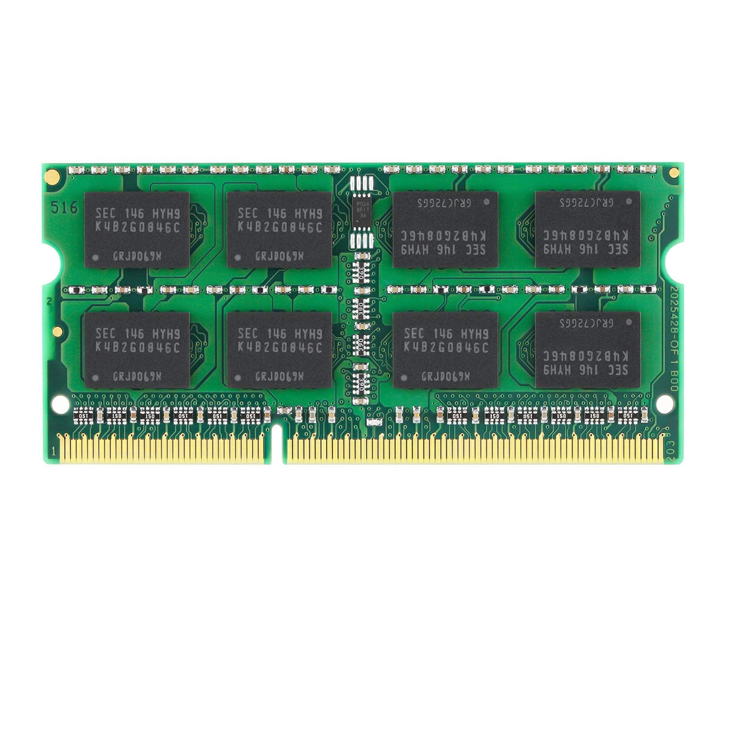 8GB (2X 4GB) PC3L-12800S DDR3L 1600MHz 4GB RAM DDR3L PC3L-12800S 1600MHZ SODIMM 2Rx8 1.35V 204Pin CL11 Rasalas Memory kit for Laptop/Notebook/AIO Computer Upgrade