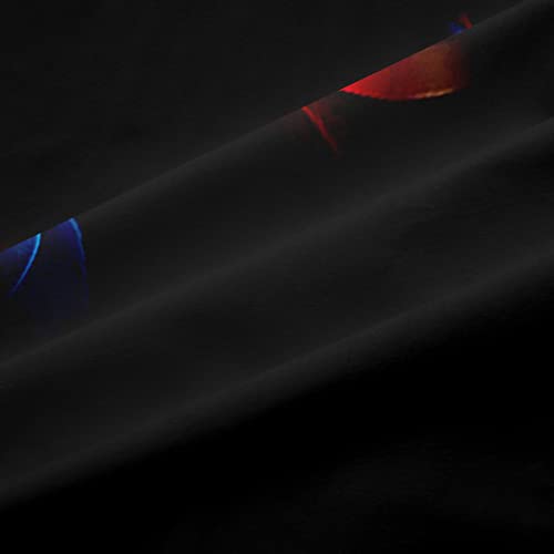 Feelyou Gaming Curtains for Boys Bedroom Kids Gamer Room Decor Curtain 42W x 63L Inches Teens Black and Red Video Game Controller Window Treatments Drapes with Grommets 2 Panels Set
