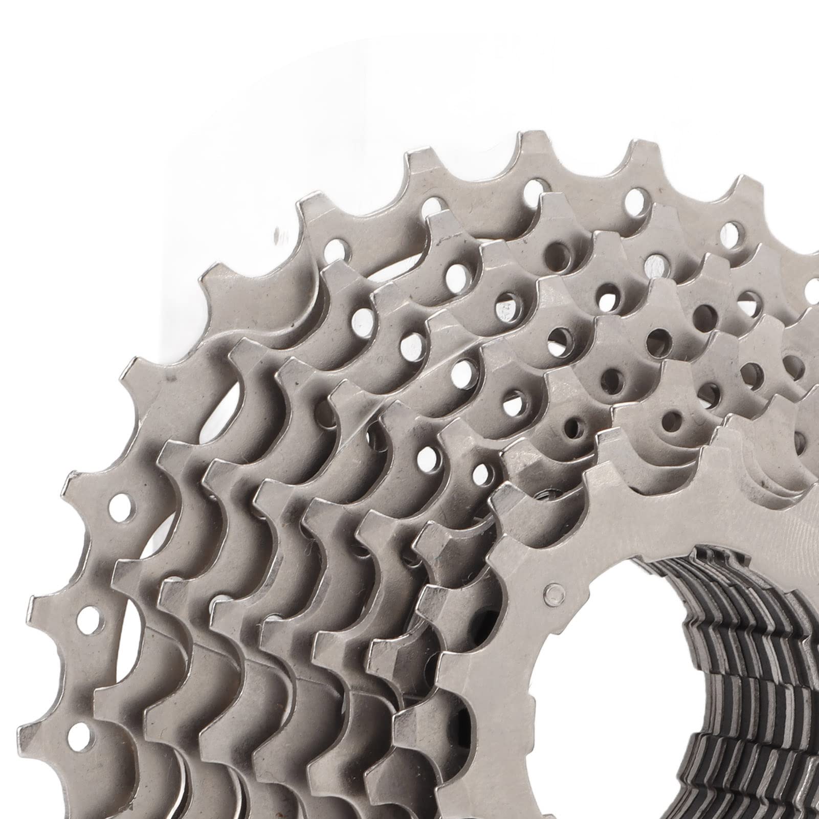 11 Speed Bike Cassette, Multi Layer Electroplating 11 Speed 11β28T Bike Cassette Steel Smoother Shifting for Road Bike