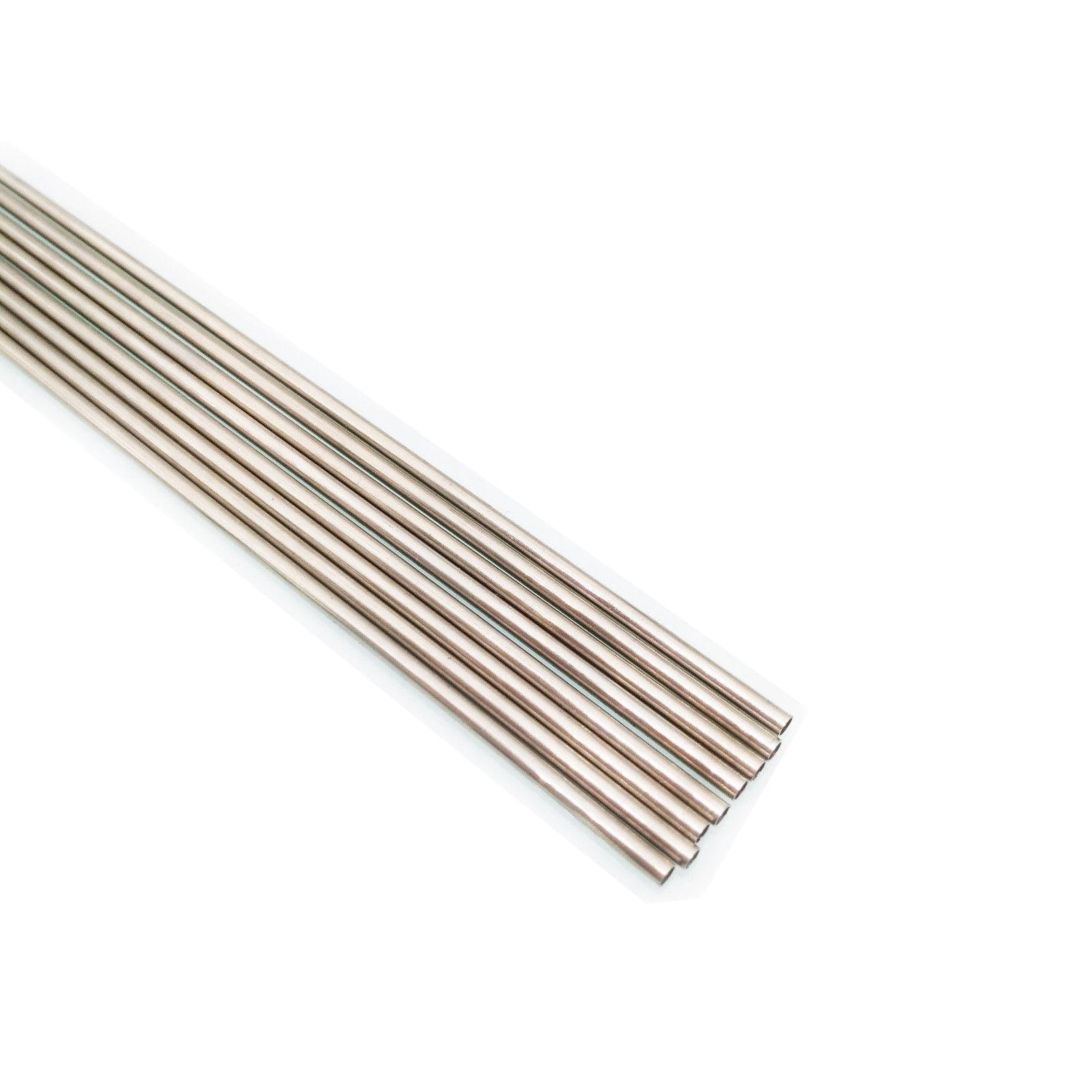 8pcs OD 2mm ID 1.7mm Length 250mm 304 Stainless Steel Capillary Tube