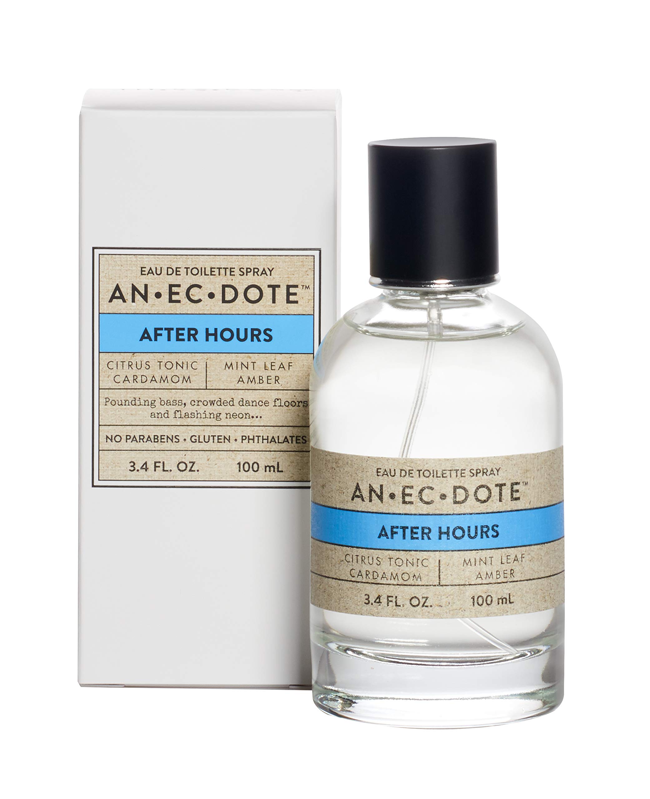 Anecdote PB ParfumsBelcam Fragrances After Hours Edt Spray 3.4 Fl Ounce, After Hours, 3.4 fluid_ounces, clear, 96530