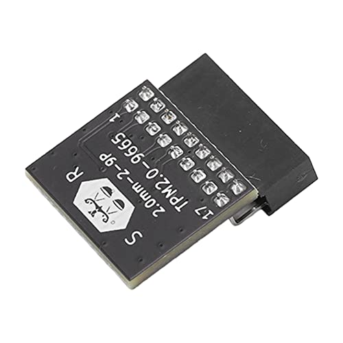 18 Pin Security Module TPM 2.0 Remote Card Encryption Module, TPM2.0 Module Board LPC Interface Compatible with PC