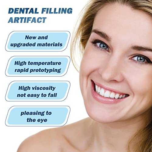 30 ml Tooth Repair Kit, Temporary Teeth Replacement Kit - Moldable Thermal Fitting Beads for Filling Fix Missing and Broken Tooth or Adhesive Denture Fake Teeth