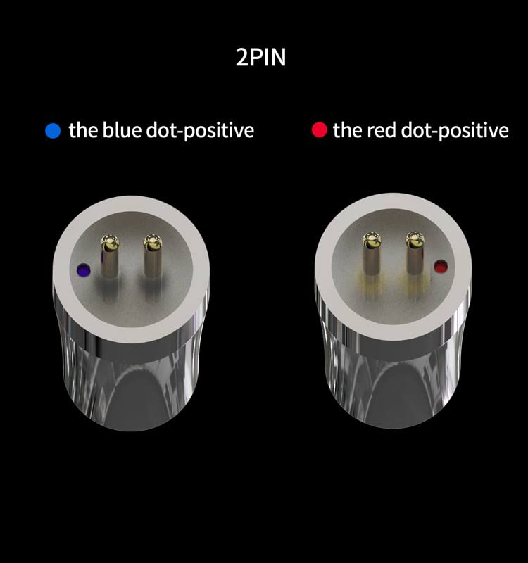 24 Core 2PIN Earphone Cable-KBEAR [Show] Upgrade Cable, 5N OFC Silver Plated Cable, IEM Detachable Cable with2.5mm Plug, Suit for AS06 AS10 ZS10 T2 PRO I3Pro Starsea Aurora Meteor (2PIN2.5, Black)