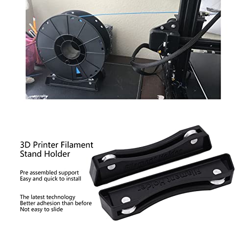 2Pcs 3D Printer Filament Spool Holder ABS Rolls Stand Holder with Bearing Adjustable for PLA ABS Rolls