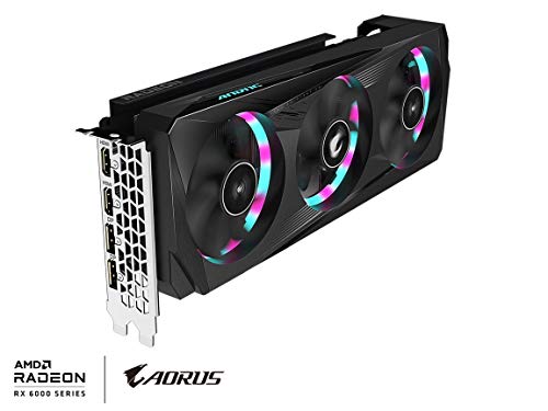Gigabyte AORUS Radeon RX 6700 XT Elite 12G Graphics Card, WINDFORCE 3X Cooling System, 12GB 192-bit GDDR6, GV-R67XTAORUS E-12GD Video Card