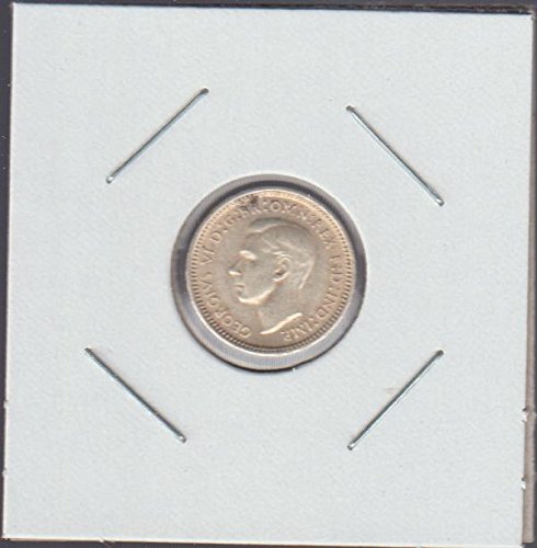 1943 Australia Classic Head Threepence Choice Uncirculated