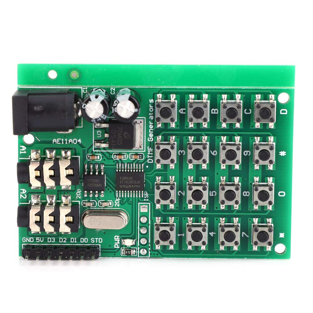 Audio Generator Board Generate 16 Dual Tones DTMF Generator Board for Dialing Keyboard