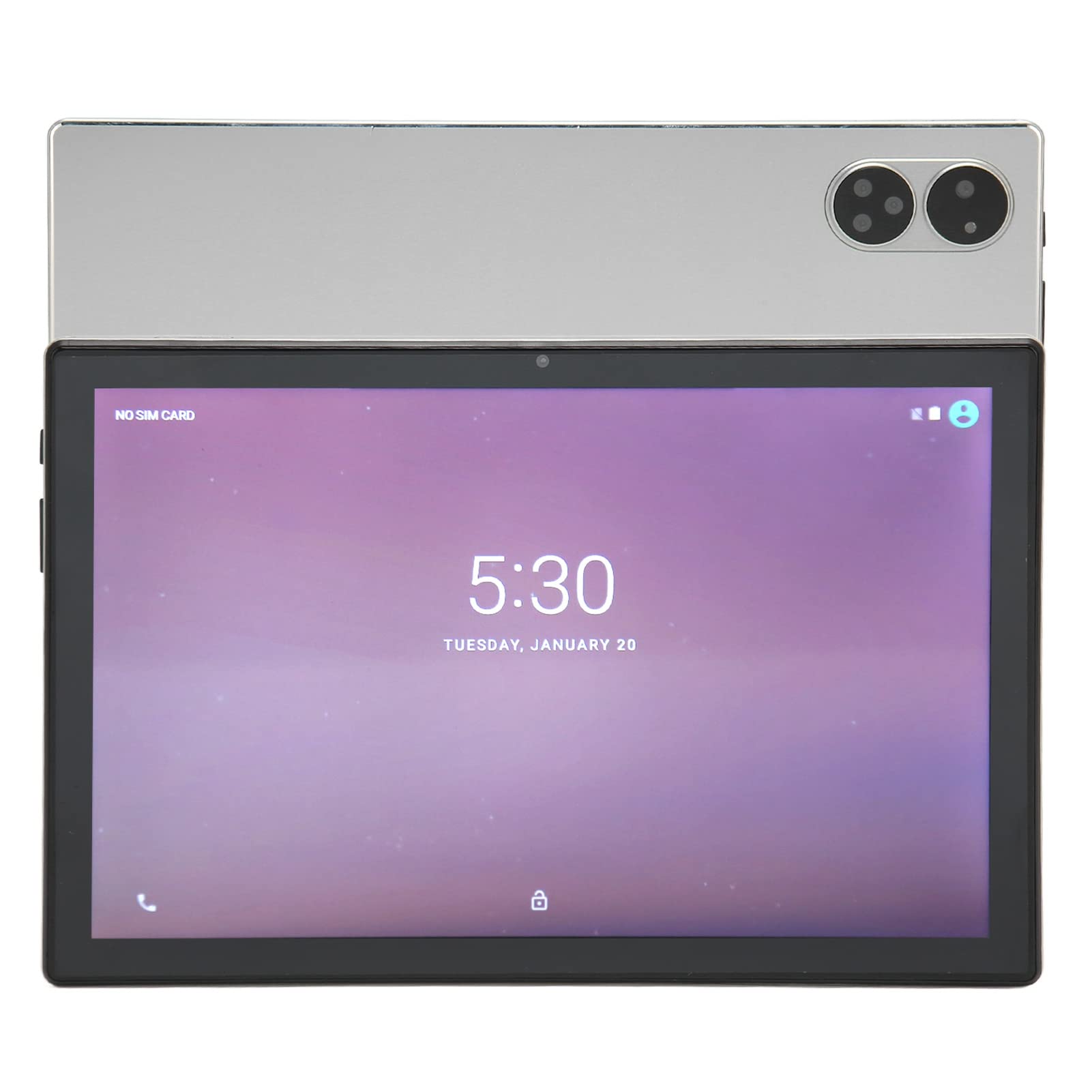 10 Inch Tablet, 5GWIFI 6GB 256G HD Tablet 100-240V Octa Core Processor for Android 11 for Study (US Plug)