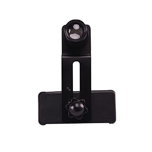 12.5X Microscope Eyepiece Metal Mobile Phone Holder to Connect Mobile Phone to Microscope Eyepiece Tube 23.2mm for Camera and Video