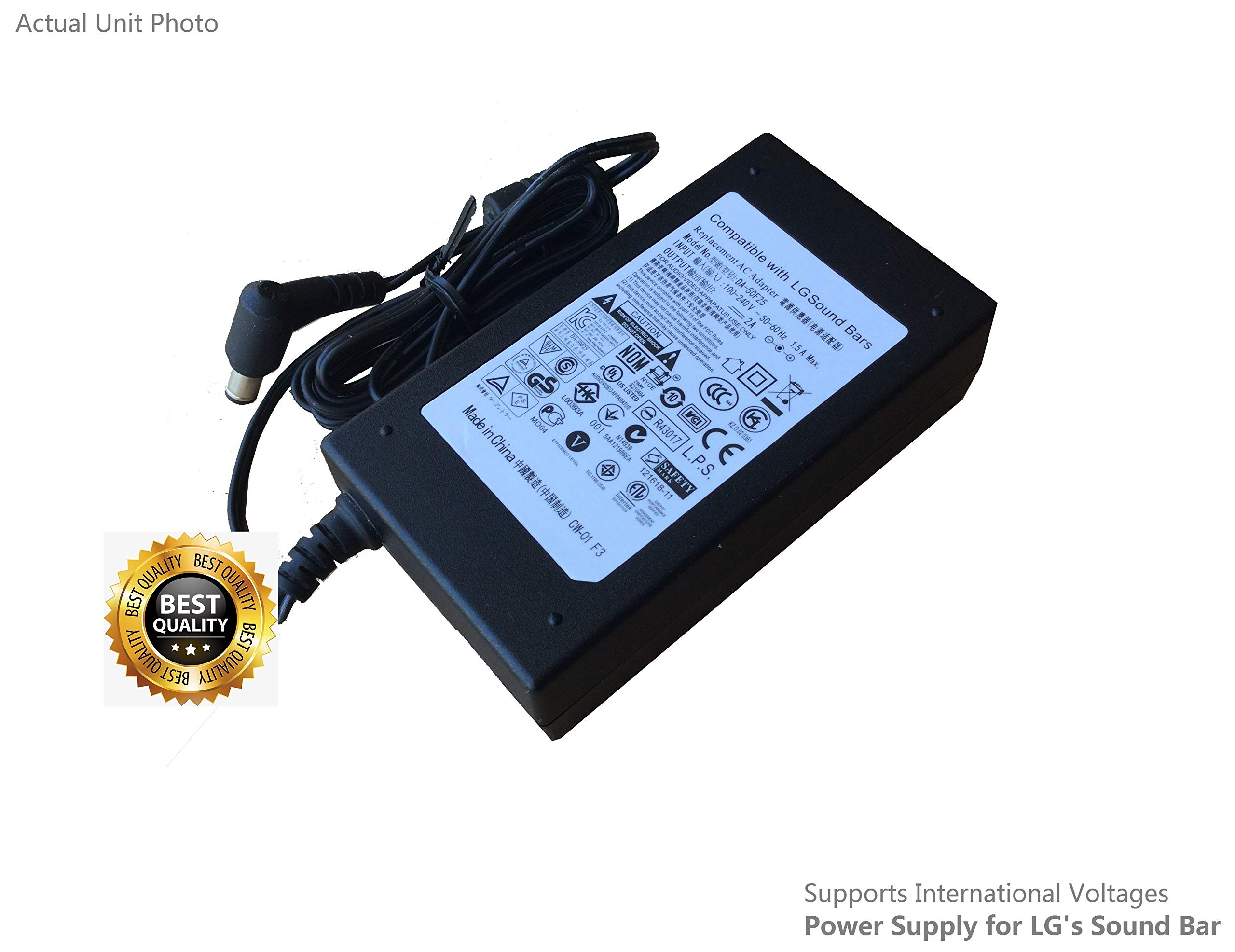 AC Adapter -Supply Compatible with Sound Bar Y