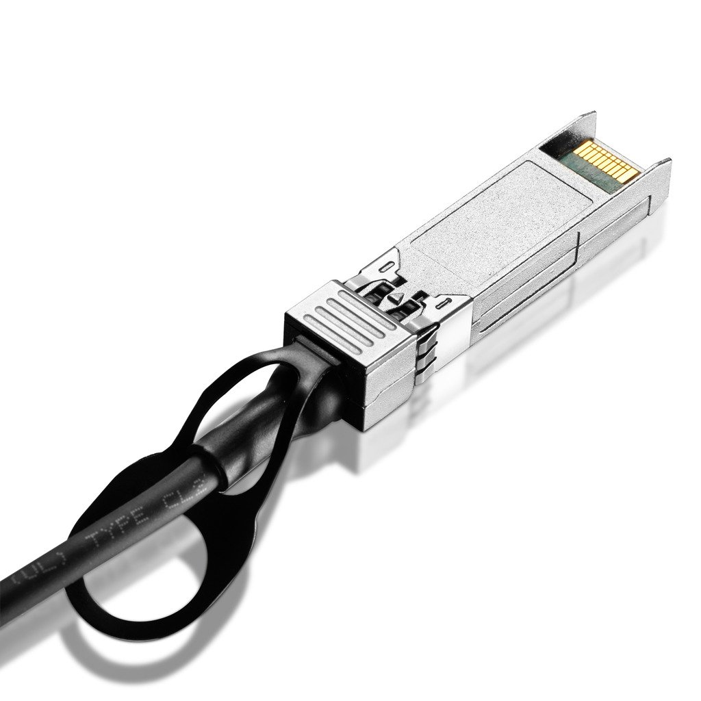 10G SFP+ DAC Twinax Cable, 10GBASE-CU Passive Direct Attach Copper SFP Cable, SFP Patch Cable for Juniper QFX-SFP-DAC-2M Server, Router, Switches,2-Meter, Ethernet Network DAC