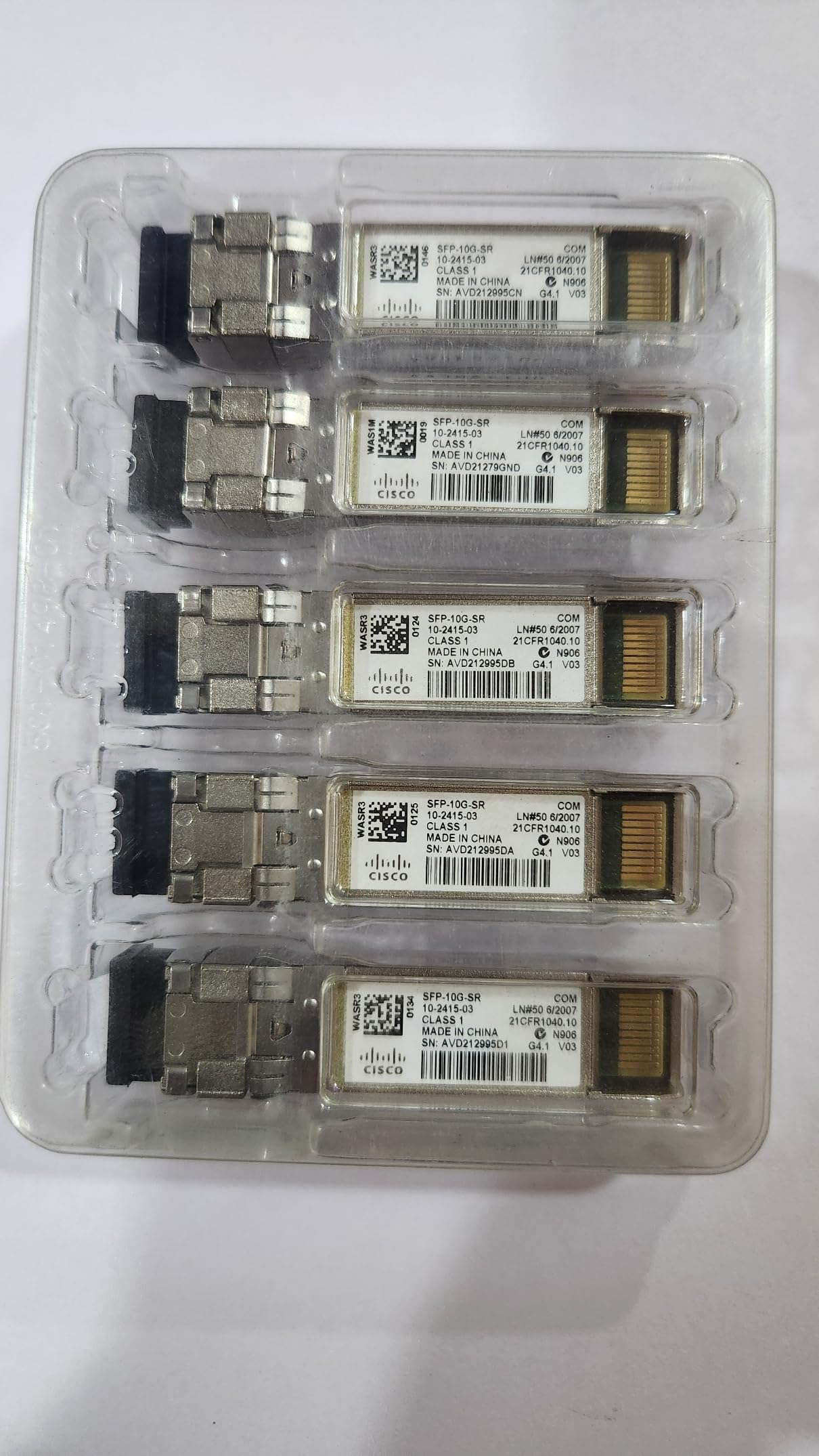 10GBASE-SR SFP ModuleCisco Wholesale, SFP-10G-SRCisco Wholesale WS 10GBASE-SR SFP Module)