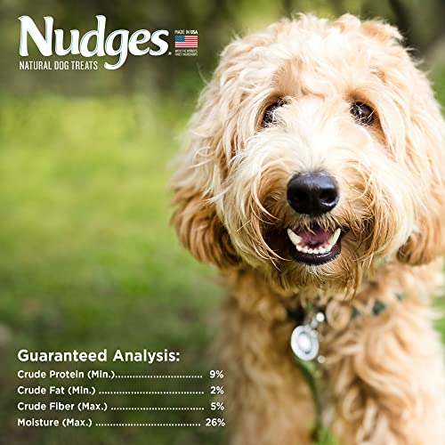 Blue Buffalo Nudges Jerky Chews Natural Dog Treats Small Breed, Chicken, 12oz Bag, 10 Count
