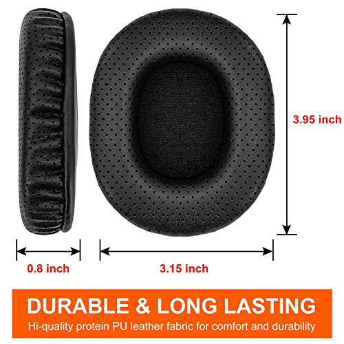 Earpads for MDR 7506 /V6/CD900ST | Ear Pads with Enhanced Memory Foam | Also Fits ATH-M50x/M50/M40x | Perforated