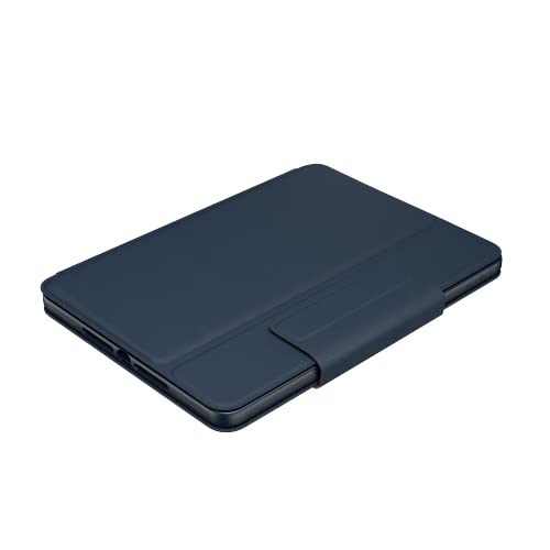 Logitech Rugged Combo 3 iPad Keyboard Case with Smart Connector for iPad (7th, 8th and 9th Generation) for Education - Classic Blue