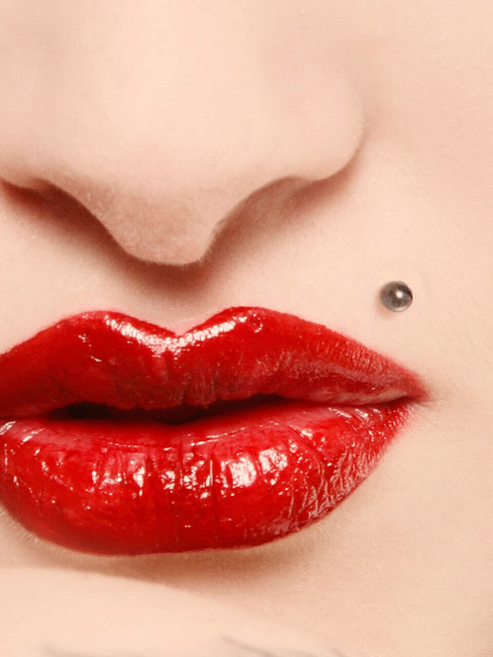 14G 1/2" IMPLANT GRADE TITANIUM LABRET TRAGUS CONCH EAR STUD LIP BODY PIERCING Style 88888-526