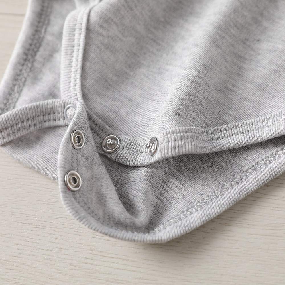 Acwssit Aunt Cool Than Dad Baby Boy Clothes Unisex Funny Baby Girl Baby Bodysuit gray 0-3 months
